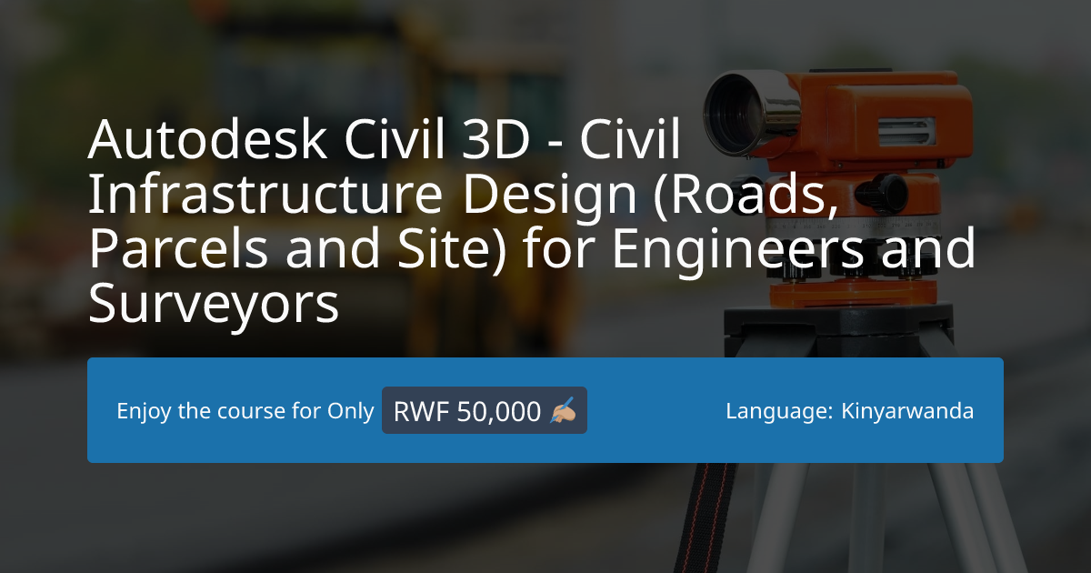 Autodesk Civil 3D - Civil Infrastructure Design (Roads, Parcels and ...